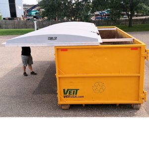 Custom-Made Hand Thrown Dumpster Covers | Waterproof